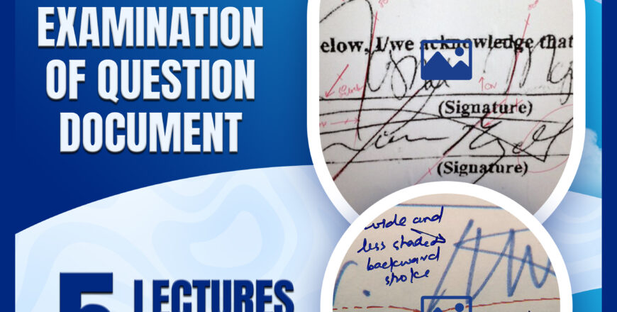 Forensic Examination of Question Documents - Brilliant Forensic ...
